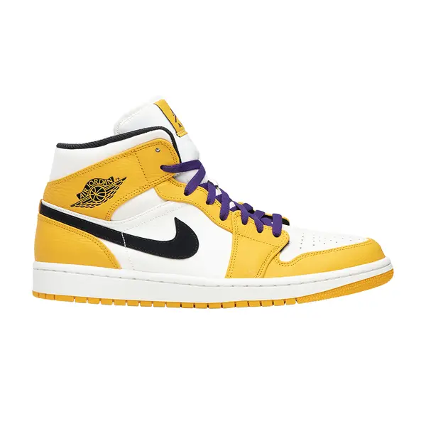 JORDAN 1 Mid Sneakers - Gold
