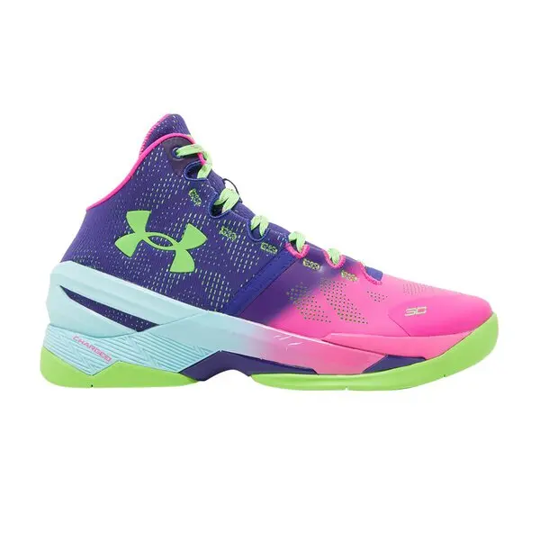 Under Armour Curry 2 Retro 'northern Lights' 2022 Sneakers - Multicolor