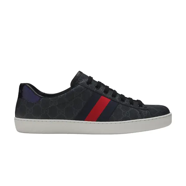Gucci Ace Gg Supreme Sneakers - Black