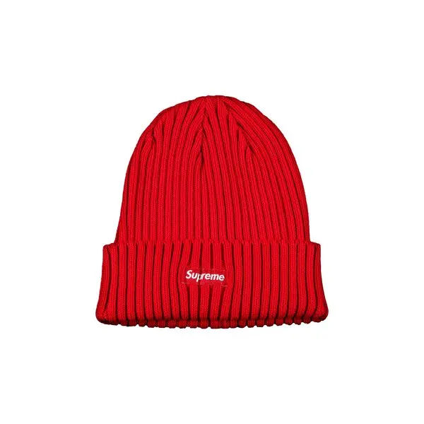 Supreme Overdyed Beanie - Red