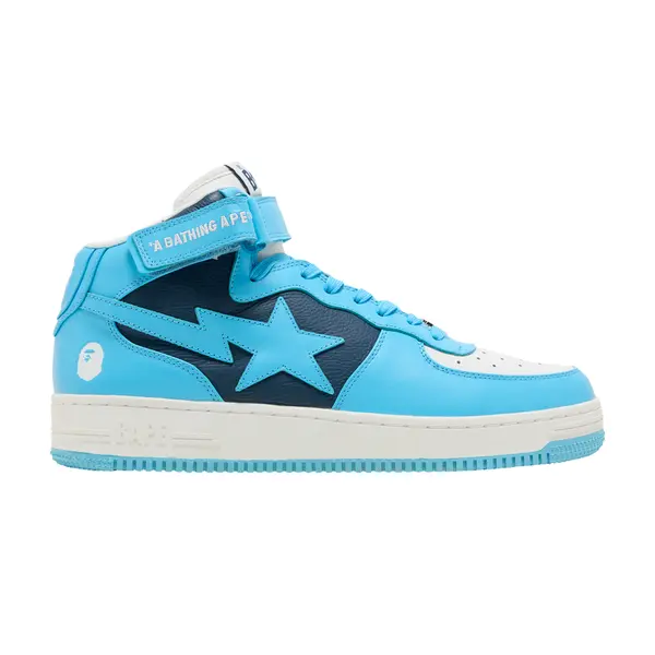 A BATHING APE Sta Mid Sneakers - Blue