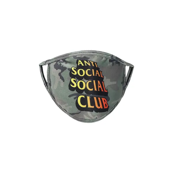 ANTI SOCIAL SOCIAL CLUB Comic Sans Mask - Green