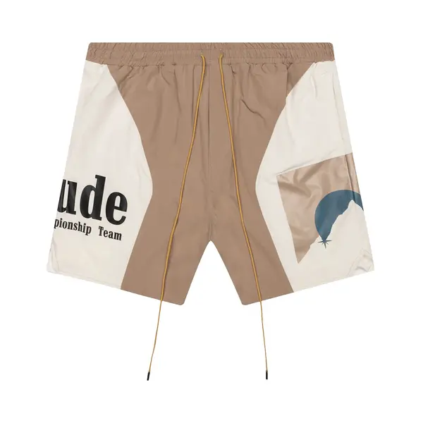 Rhude Senna Flight Short /cream - Tan