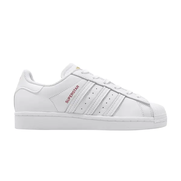 Adidas Superstar Valentine's Day Sneakers - White