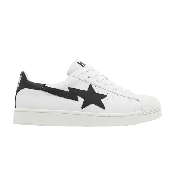 A BATHING APE Skull Sta Sneakers - White