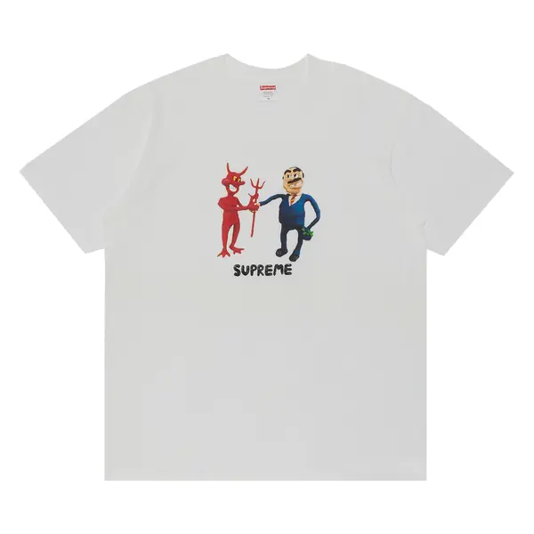 Supreme Business Tee - White