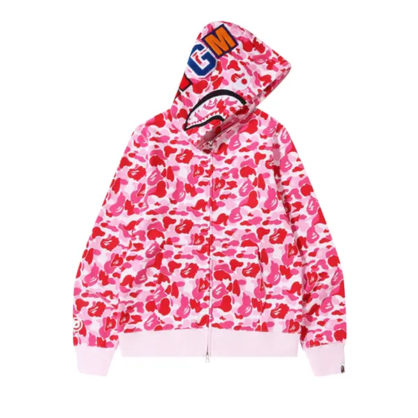 A BATHING APE Abc Camo Shark Full Zip Hoodie