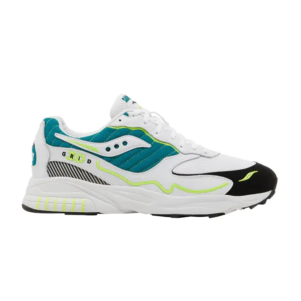 Saucony 3d Grid Hurricane - White