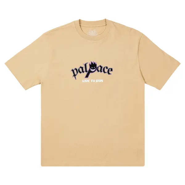 PALACE X Spitfire P-head T-shirt 'sand - Tan