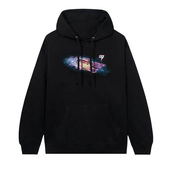 ANTI SOCIAL SOCIAL CLUB Edge Of The World Hoodie - Black