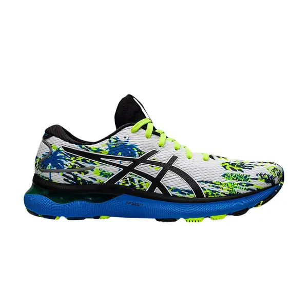 Asics Gel Nimbus 24 Coastal Caricatures Sneakers - White