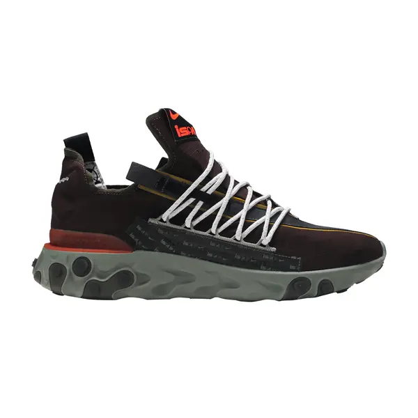 Nike React Wr Ispa Sneakers Brown Editorialist
