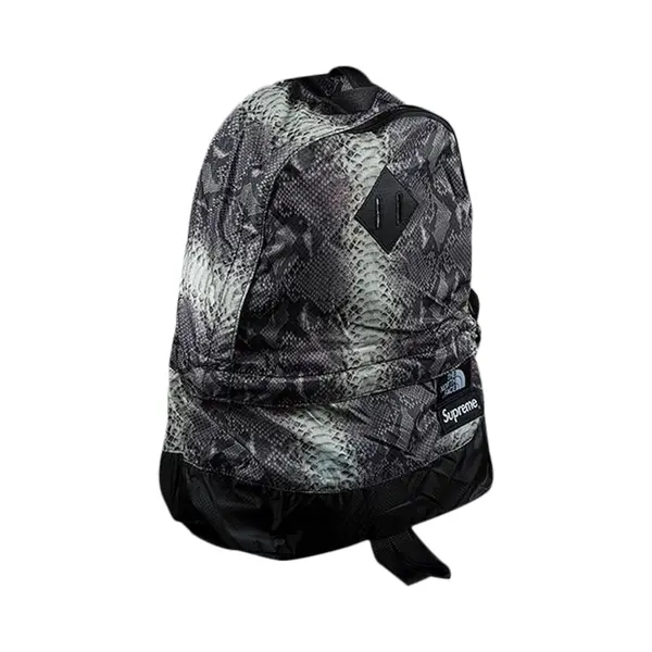 Supreme X The North Face Snakeskin Light Weight Day Backpack - Black