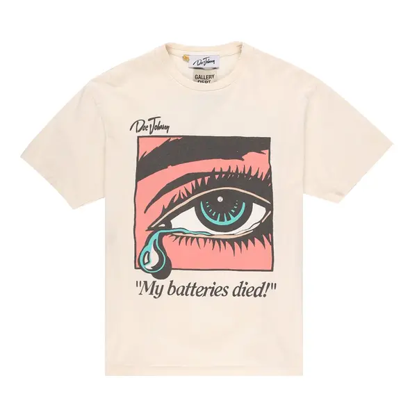GALLERY DEPT. Dead Batteries Tee - White