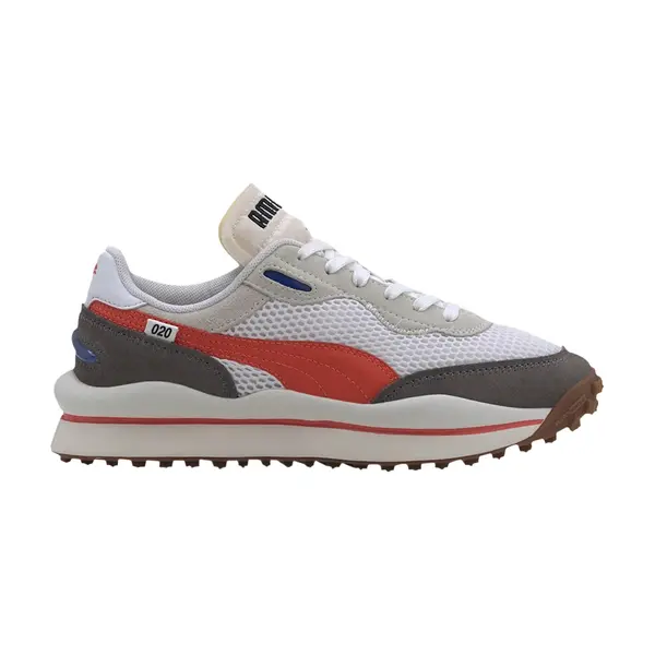 PUMA Style Rider Stream On Sneakers - White