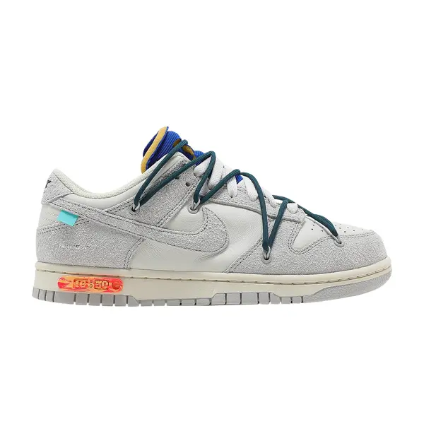 Nike X Off- Dunk Low 'lot 16 Of 50' Sneakers - White