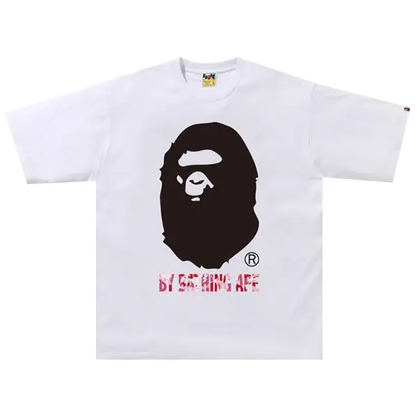 A BATHING APE Abc Camo Rlx Tee - White