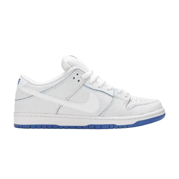 Nike Dunk Low Premium Sb Cracked Leather - White