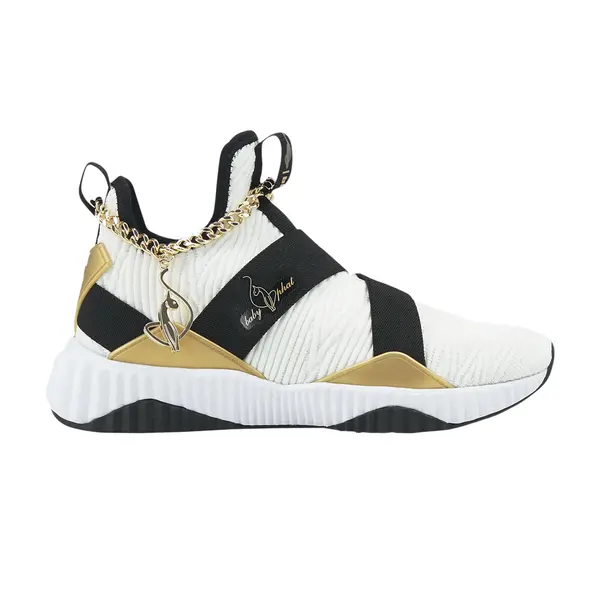 PUMA X Baby Phat Defy Mid Sneakers - White