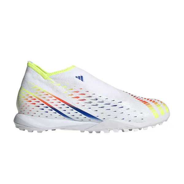 Adidas Predator Edge.3 Laceless Tf 'al Rihla Pack - White