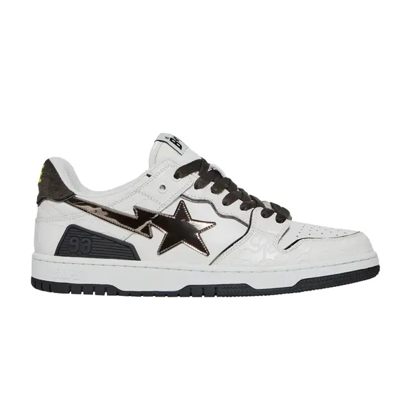 A BATHING APE Sk8 Sta Sneakers - White