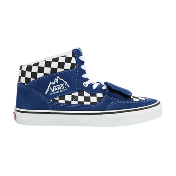 VANS Mountain Edition Checkerboard High-top Sneaker - Blue