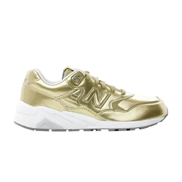 NEW BALANCE Metallic 580 Sneakers - Gold