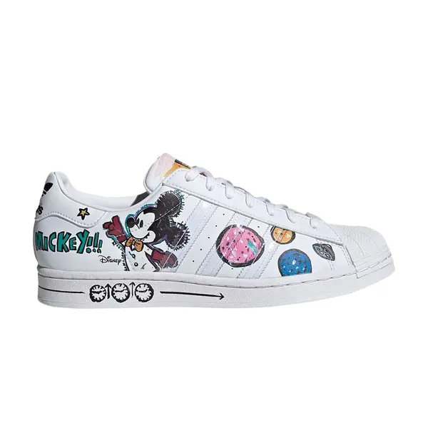 Adidas X Kasing Lung X Disney Superstar Sneakers