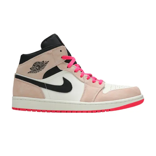 JORDAN 1 Mid Se Sneakers - Pink