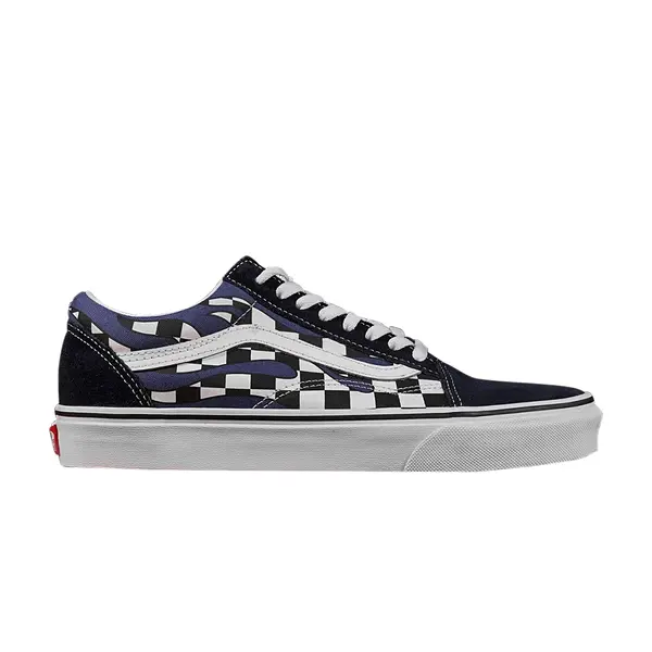 VANS Old Skool Checker Flame Sneakers