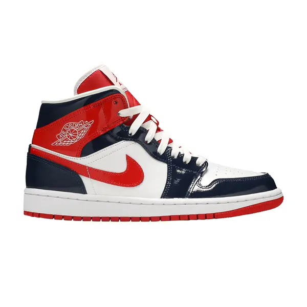JORDAN 1 Mid 'champ Colors' High-top Sneakers - Blue