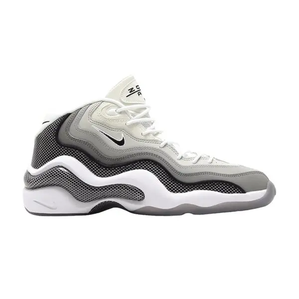 Nike Zoom Flight 95 High Top Sneakers - Grey