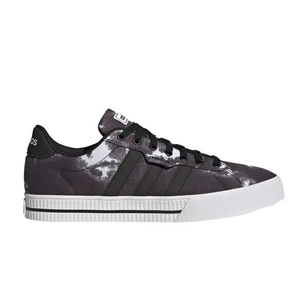 Adidas Daily 3.0 Acid Wash Sneakers - Black