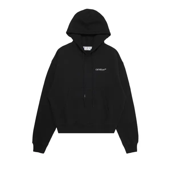Off-White Caravaggio Crowning Over Hoodie - Black