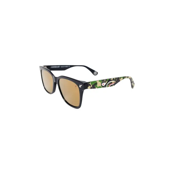 A BATHING APE Camo Sunglasses - Black