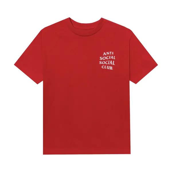 ANTI SOCIAL SOCIAL CLUB X Case Study Flag Tee - Red