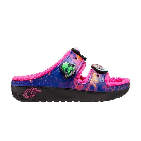 CROCS Ron English X Classic Cozzzy Sandal 'area 54 Galaxy