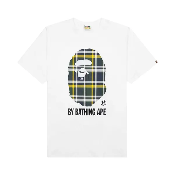 A BATHING APE Check Bathing Ape Tee