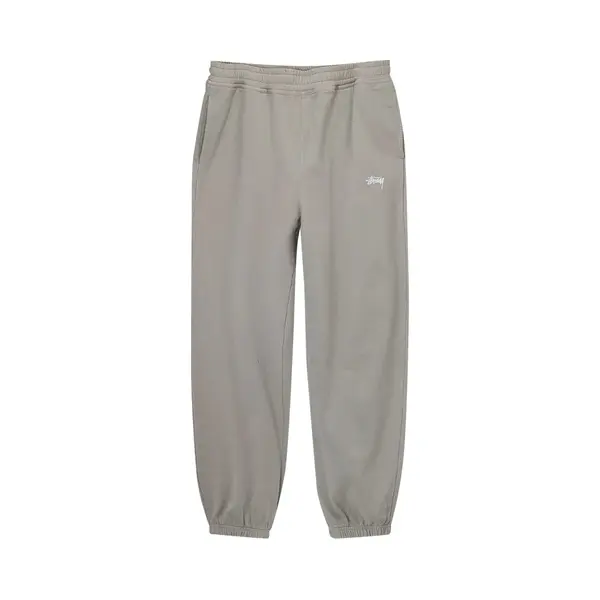 StÜssy Overdyed Stock Logo Pant - Grey