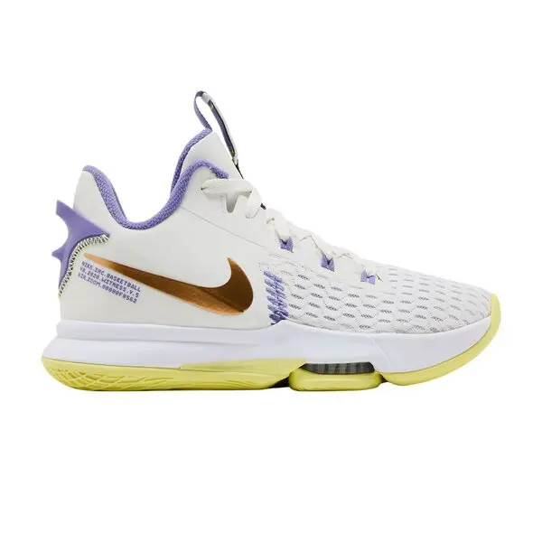 Nike Lebron Witness 5 Ep Sneakers - White