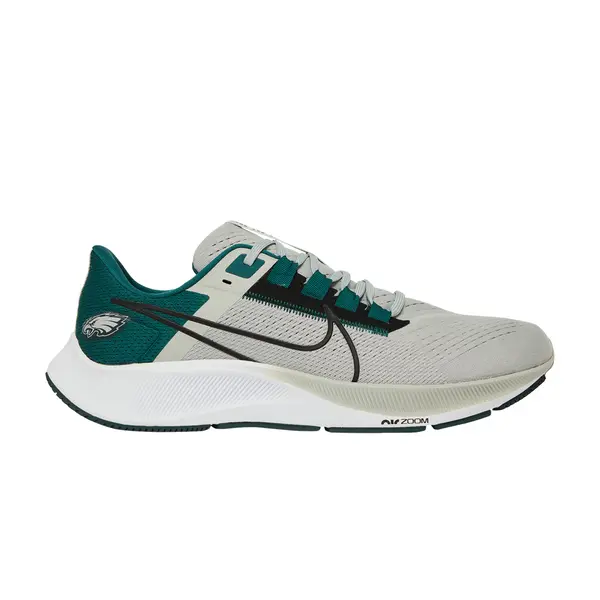 Nike Nfl X Air Zoom Pegasus 38 'philadelphia Eagles' Sneakers - Grey