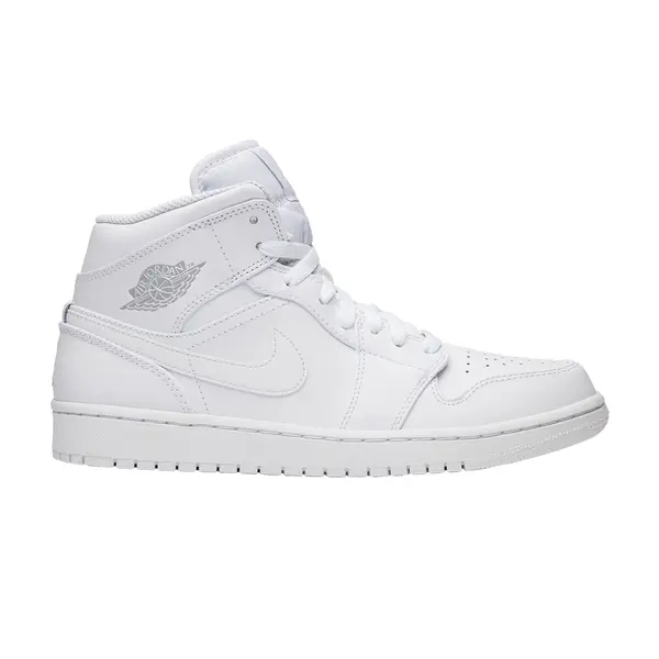JORDAN 1 Retro Mid-top Sneakers - White