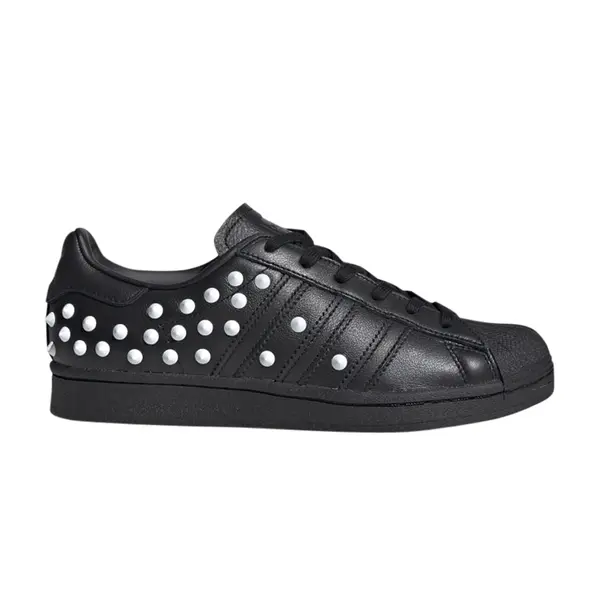 Adidas Superstar 'studs' Sneakers - Black