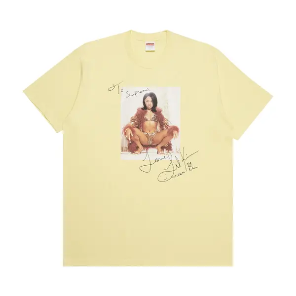 Supreme Lil Kim Tee 'pale - Yellow