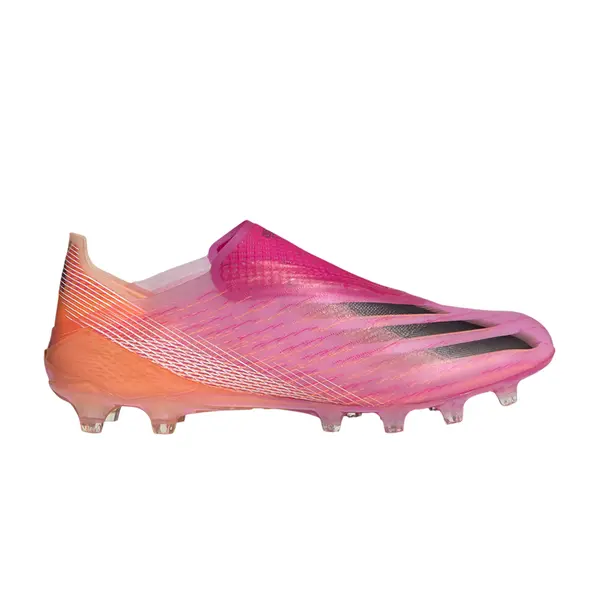 Adidas X Ghosted+ Ag Soccer Cleats - Pink