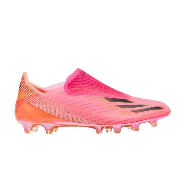 Adidas X Ghosted+ Ag Soccer Cleats - Pink