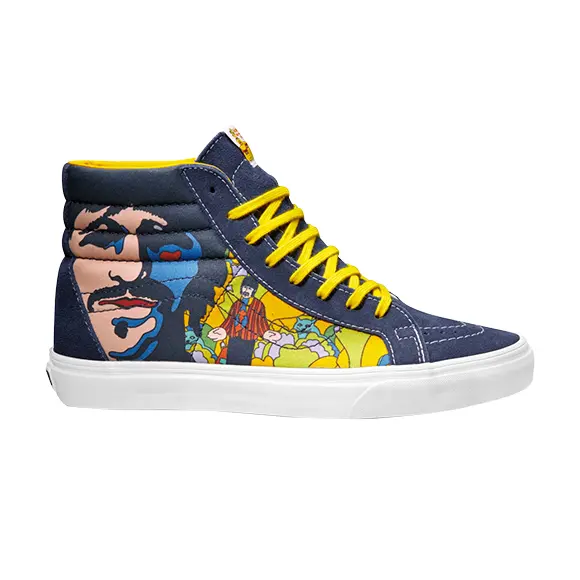VANS Sk8-hi Reissue The Beatles "yellow Submarine" Graphic High Top Sneakers - Blue