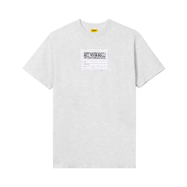 GOLF WANG Sell Your Soul Tee 'ash - Grey