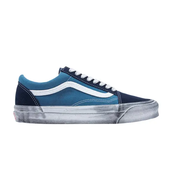 VANS Og Old Skool Lx Stressed Sneakers - Blue