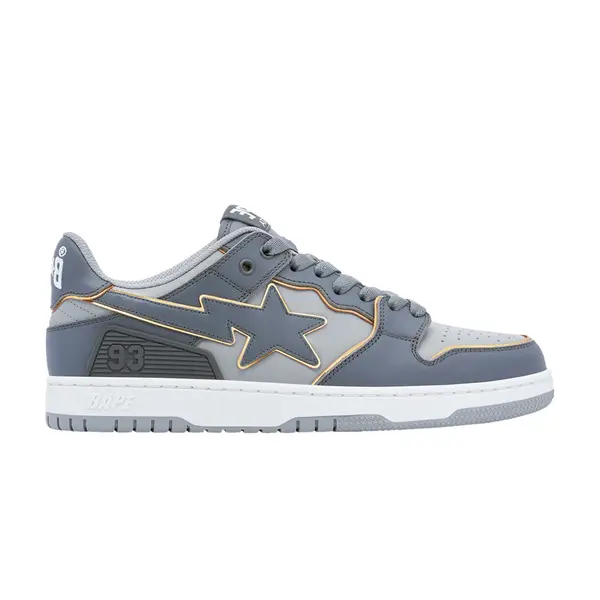A BATHING APE Sk8 Sta #3 L Sneakers - Grey
